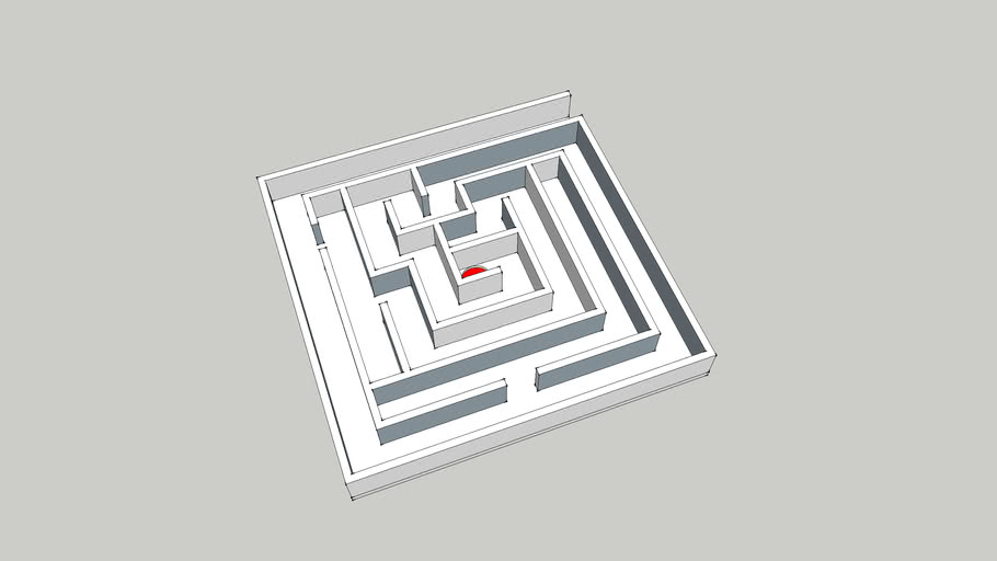 3D Maze Game | 3D Warehouse