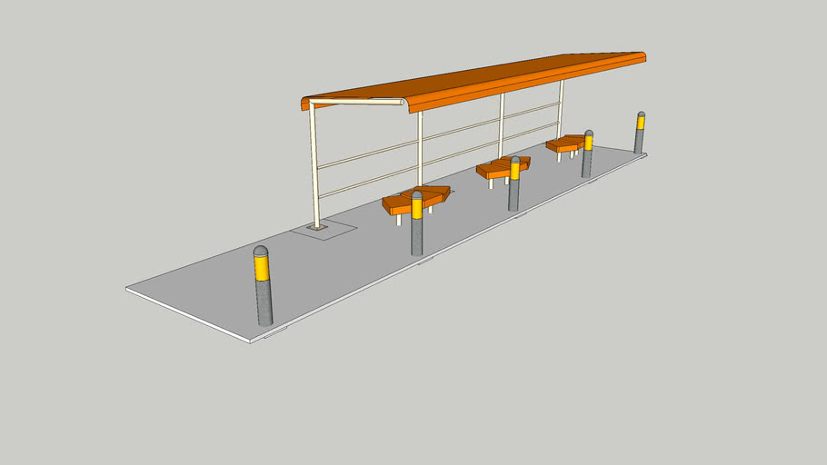 Bus Stop | 3D Warehouse