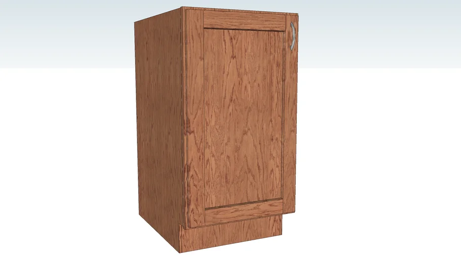 Base Full Height Single Door | 3D Warehouse