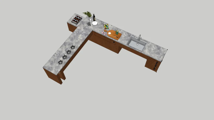 Kitchen island | 3D Warehouse