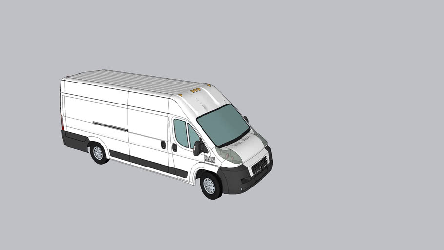 RAM Promaster 159 extended | 3D Warehouse