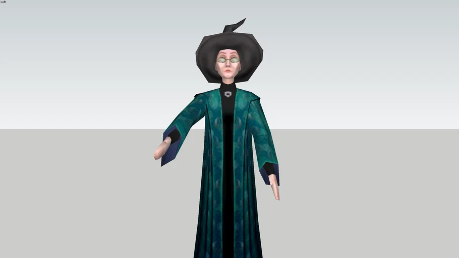 Professor Minerva McGonagall | 3D Warehouse