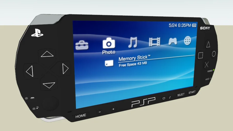 PlayStation Portable (PSP) | 3D Warehouse