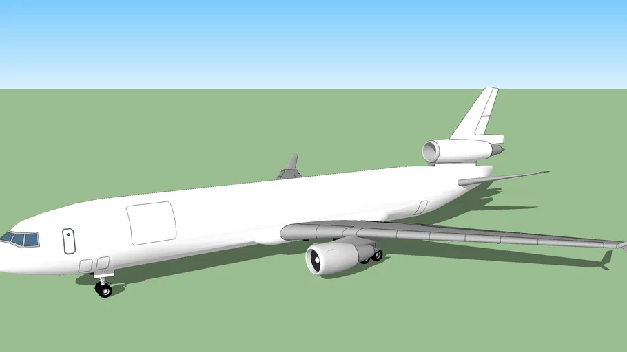 Template - McDonnell Douglas MD-11F/MD-11(F) | 3D Warehouse