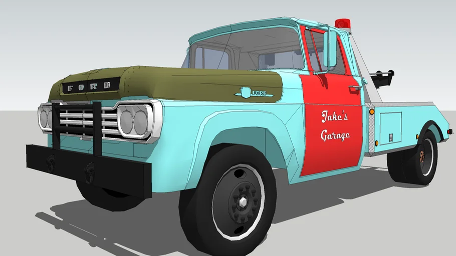 Ford Tow Rig | 3D Warehouse