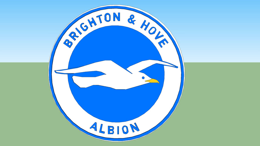 Brighton and Hove football club logo | 3D Warehouse