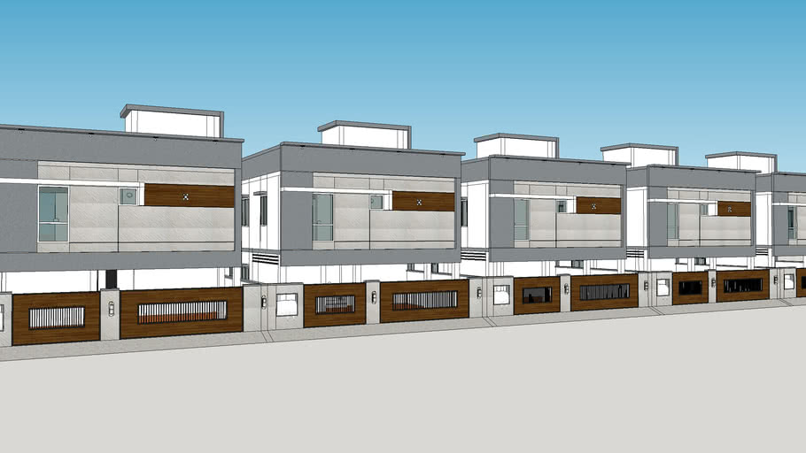 row house | 3D Warehouse