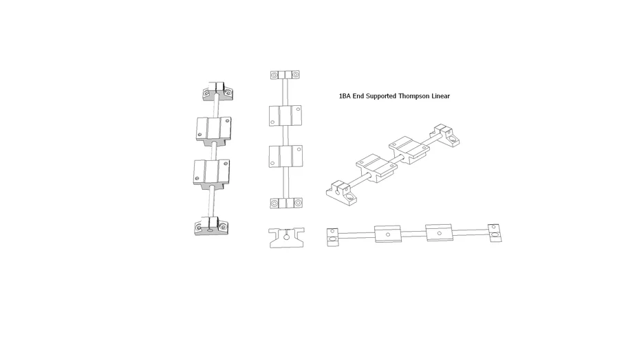 Thompson Linear Guide | 3D Warehouse