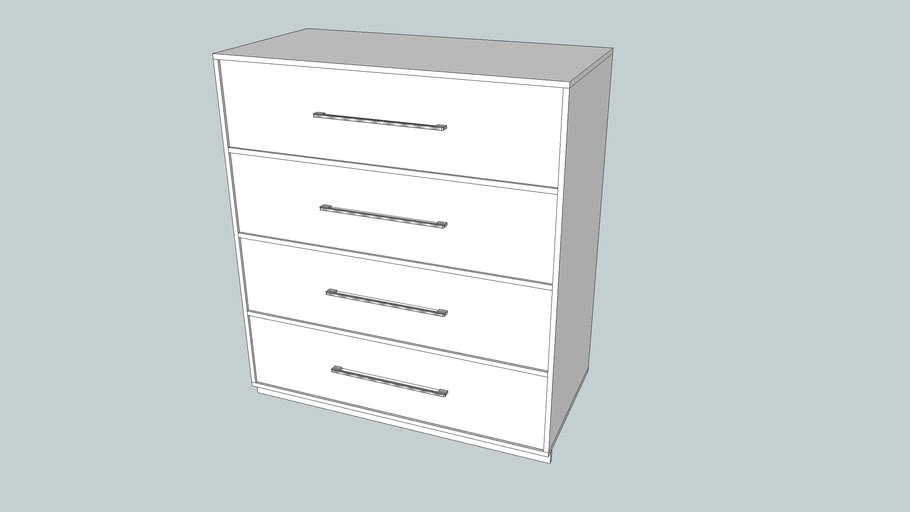 Drawer cabinet | 3D Warehouse