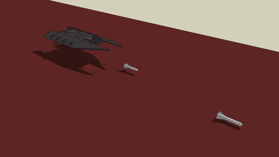 drake ship (eve online) | 3D Warehouse