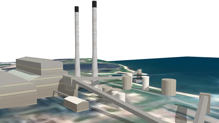 Lingan Point Generation Station | 3D Warehouse