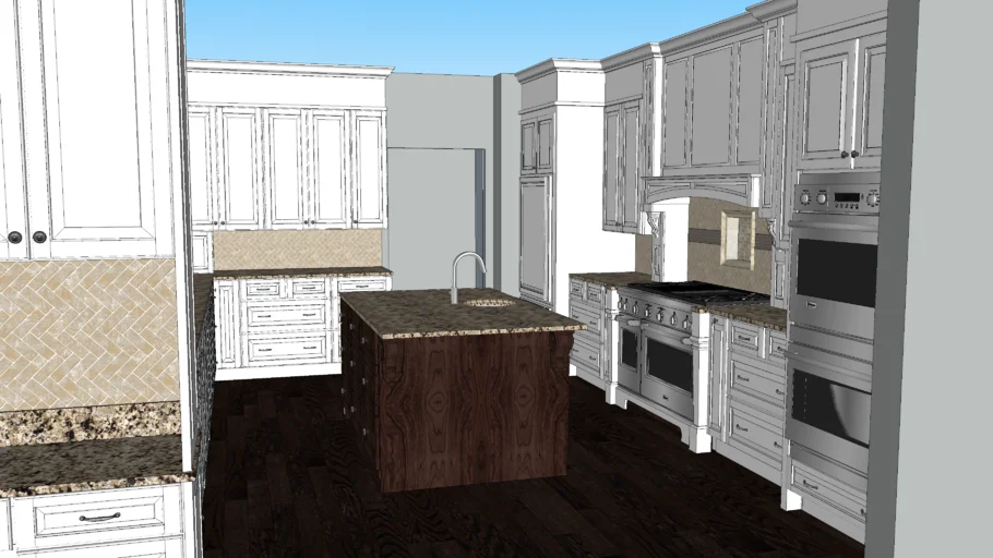 Custom Kitchen | 3D Warehouse