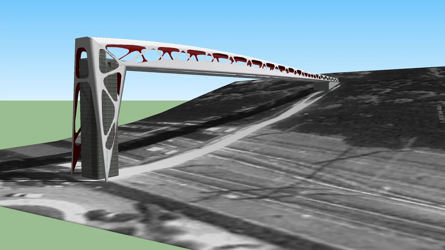 Footbridge Esch | 3D Warehouse