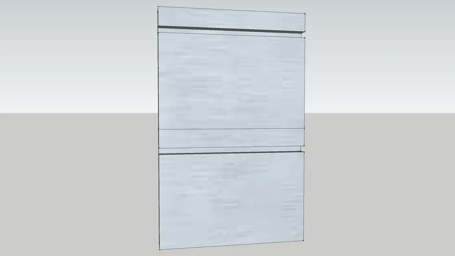 Ronda QM 11 Double Insulated Drawers | 3D Warehouse