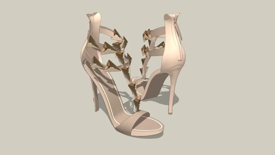 'TEMPLATE' Shoe... OnlyMakers... 3 Colours Only!.. | 3D Warehouse