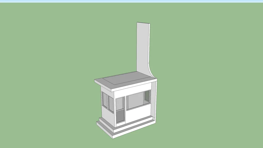Pos satpam | 3D Warehouse