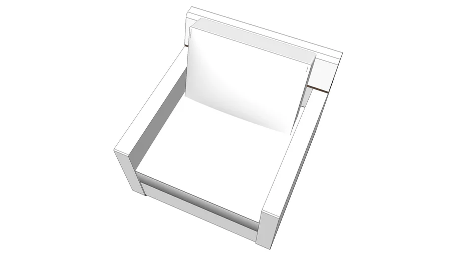 TROSCAN FITZ LOUNGE CHAIR | 3D Warehouse