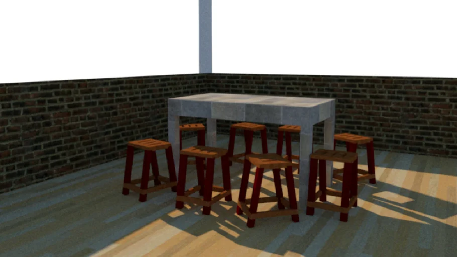 Stackable Stool | 3D Warehouse