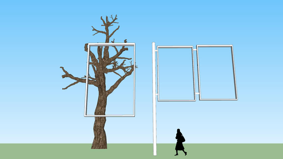 Base de Letrero | 3D Warehouse