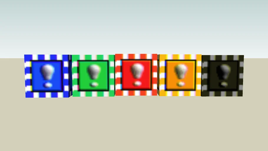 Mario 64 blocks | 3D Warehouse