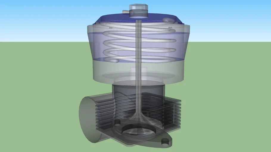 JMR 50MM waste gate | 3D Warehouse
