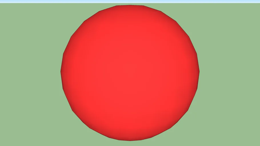 Red Ball | 3D Warehouse