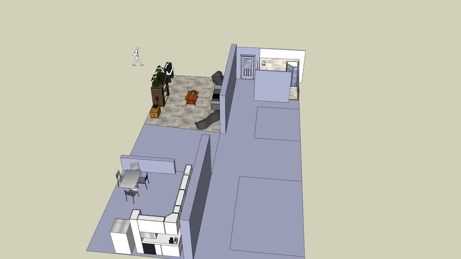 Casa por dentro | 3D Warehouse