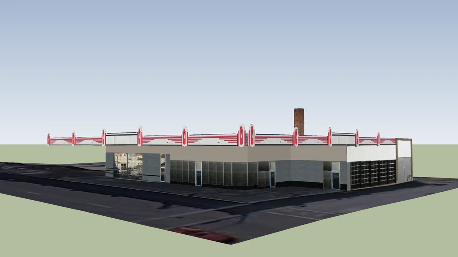 Firestone Building | 3D Warehouse