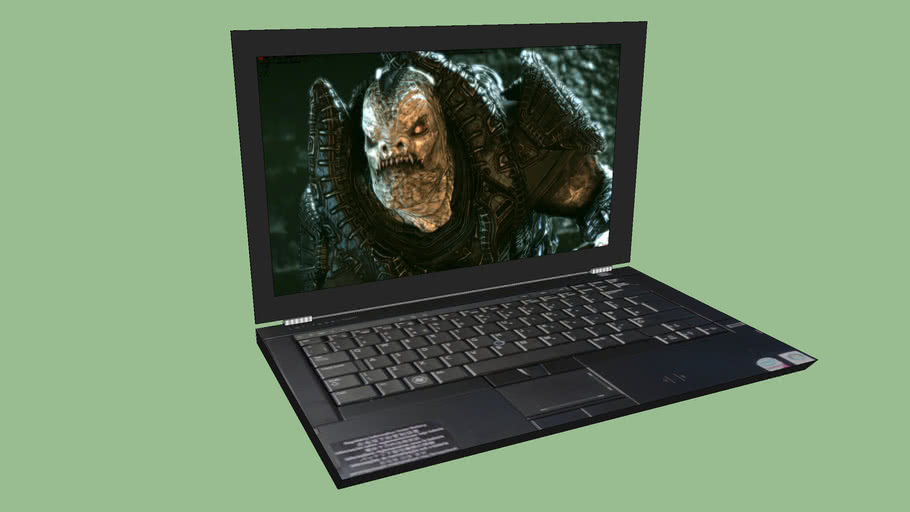 black computer (latittude) | 3D Warehouse