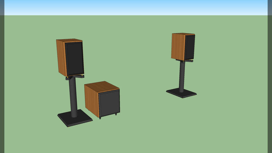 speaker set | 3D Warehouse