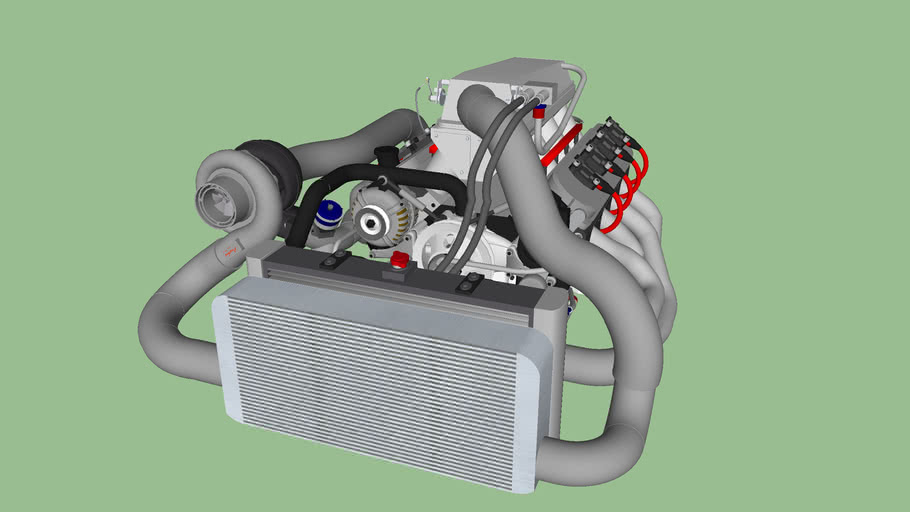 Single turbo LSX | 3D Warehouse