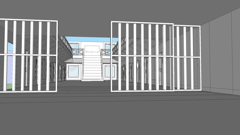Prison wing | 3D Warehouse