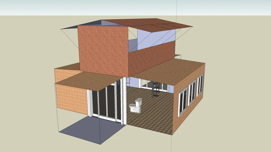 pop-up house model | 3D Warehouse