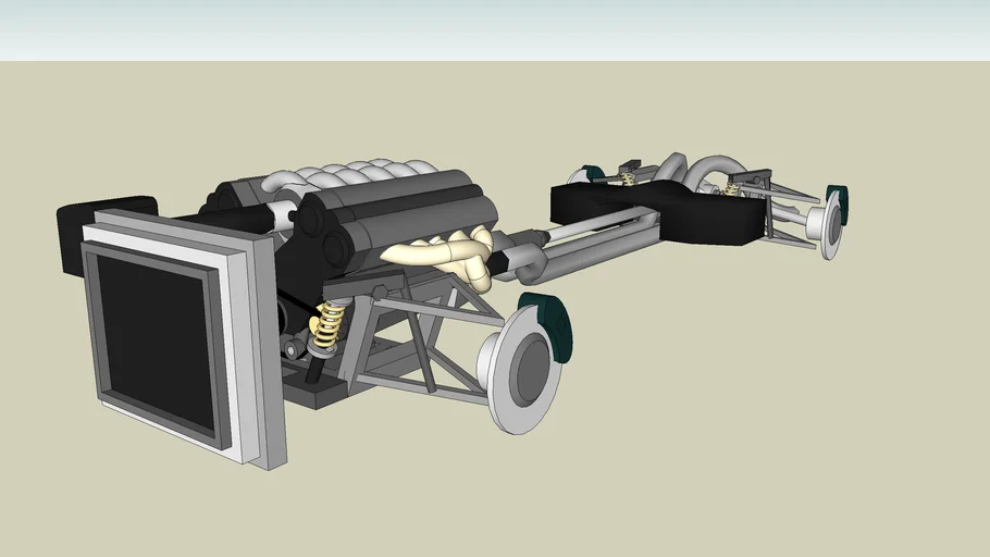 10 cylinder CS Chassis (RWD) | 3D Warehouse