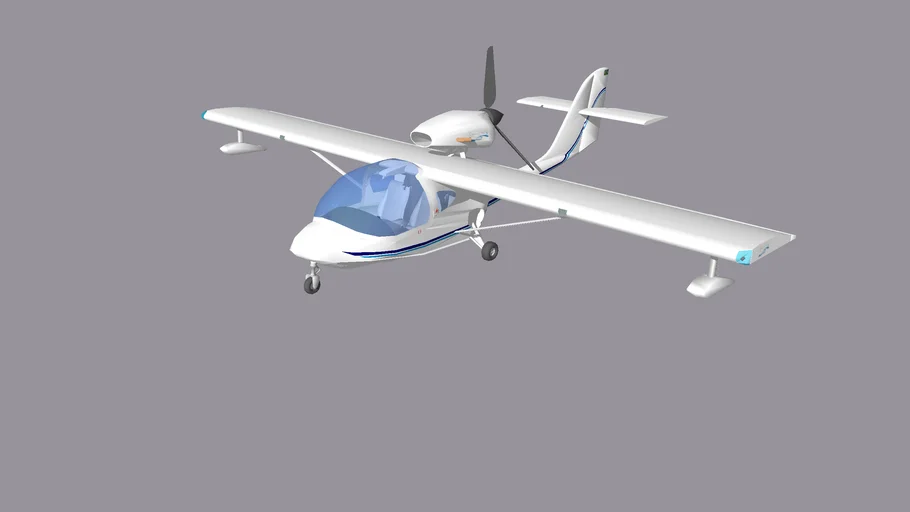 ULTRALIGHT-MICROLIGHT-EXPERIMENTAL-SEAPLANE | 3D Warehouse
