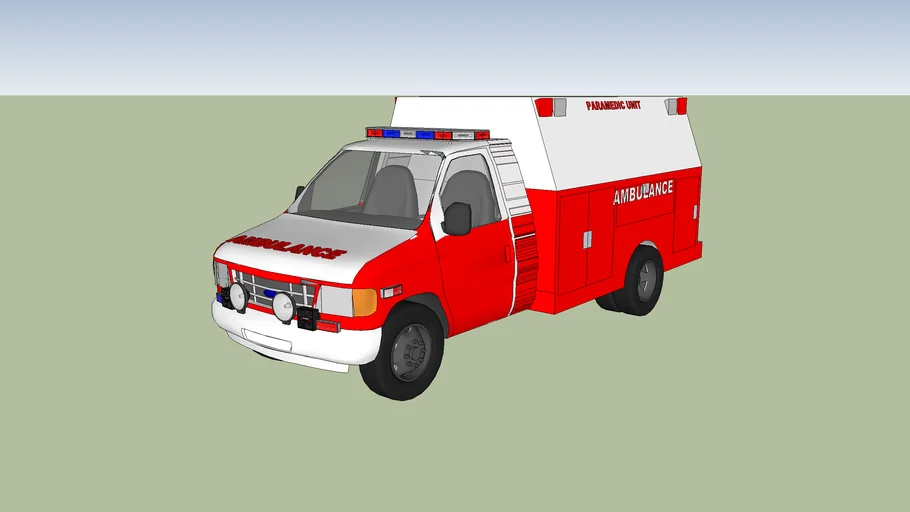 ambulance paramedic unit city kansas | 3D Warehouse