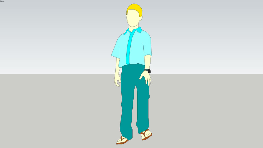 2d boy II | 3D Warehouse