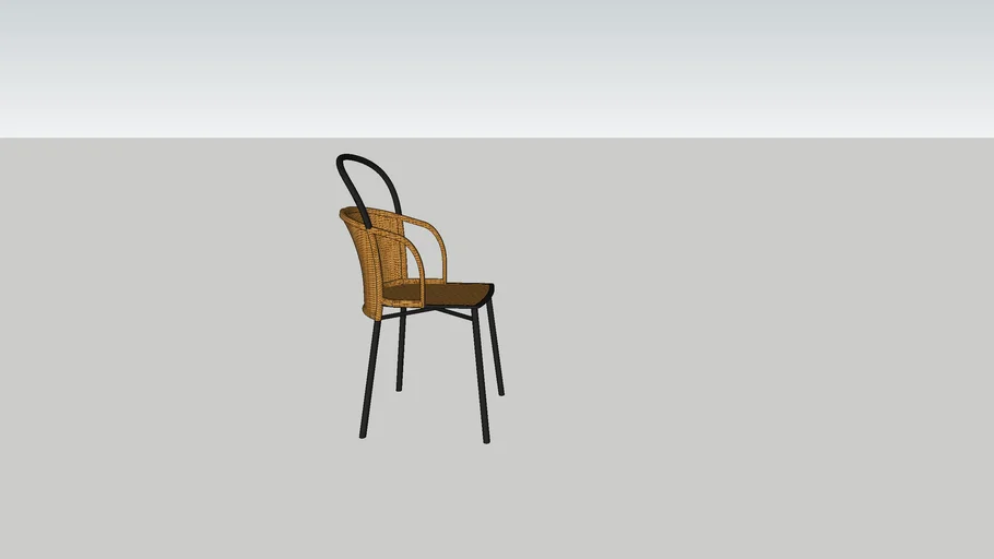 rattan chair | 3D Warehouse