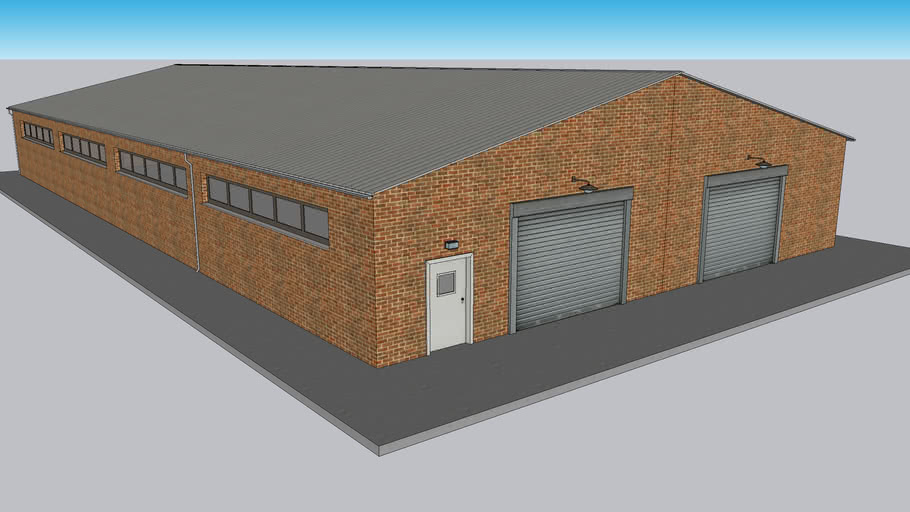 Old brick warehouse | 3D Warehouse