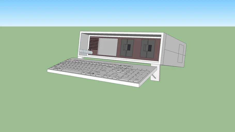 Compaq Portable computer | 3D Warehouse