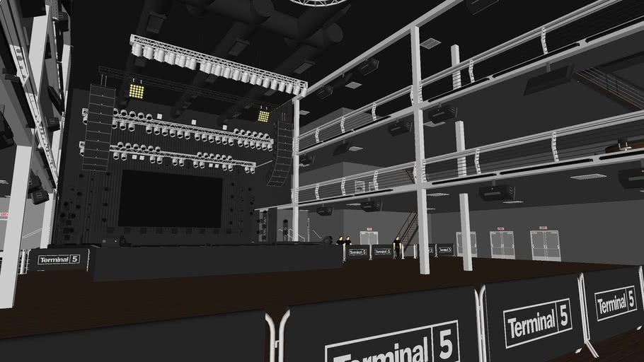 Terminal 5 New York City | 3D Warehouse