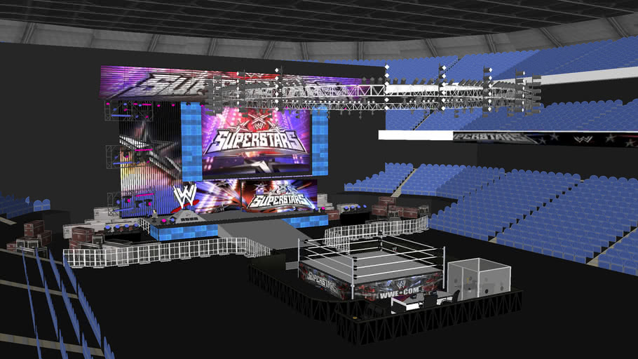 WWE Superstars - 3D Arena | 3D Warehouse