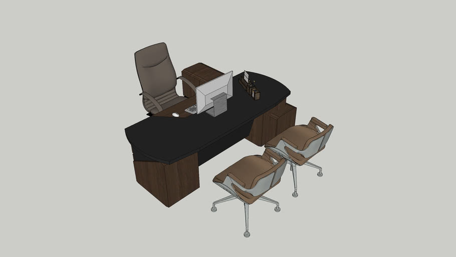 Office Desk #1 | 3D Warehouse