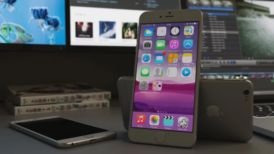 Apple iPhone 6 Plus (Silver) | 3D Warehouse