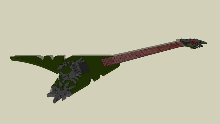 ESP Nergal Hex-7 Signature Custom | 3D Warehouse