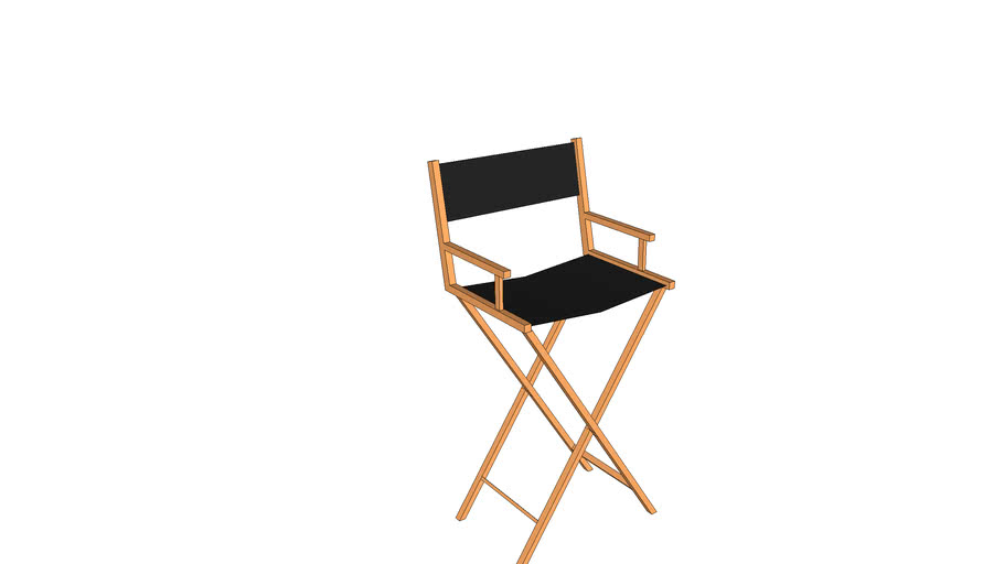 Directors chair | 3D Warehouse