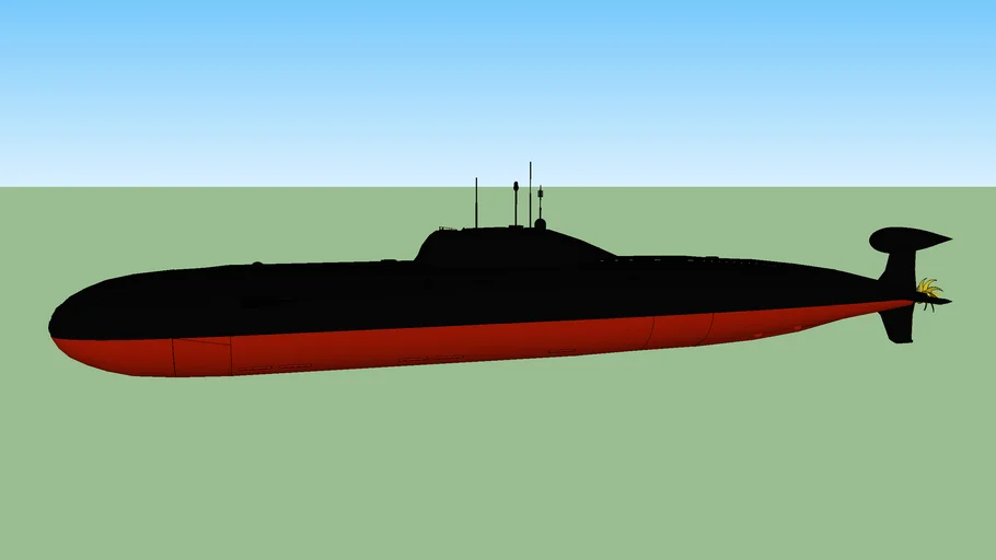 Akula Class SSN | 3D Warehouse