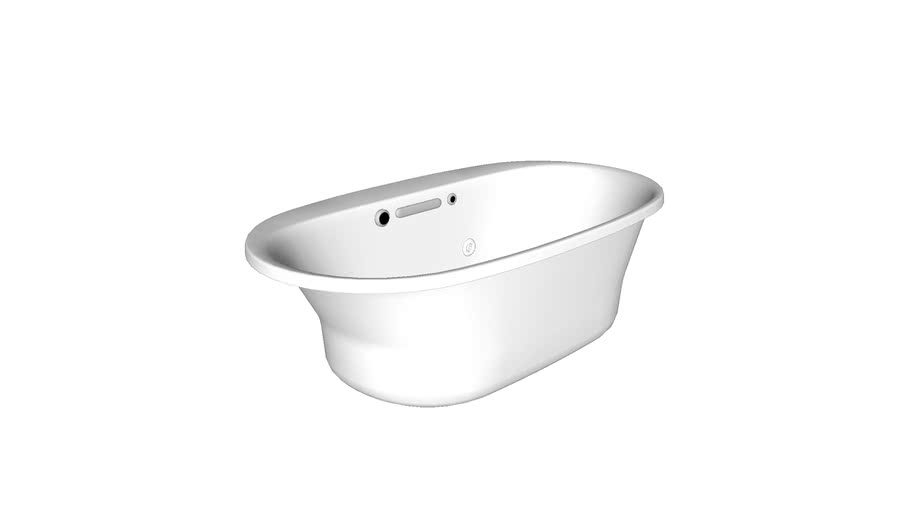 K-5716-XHGH Underscore(R) Oval 65-1/2' x 35-5/8' Heated BubbleMassage ...