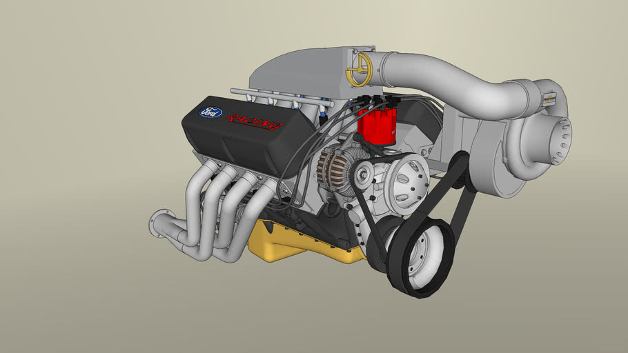 ProCharged Ford 363 | 3D Warehouse