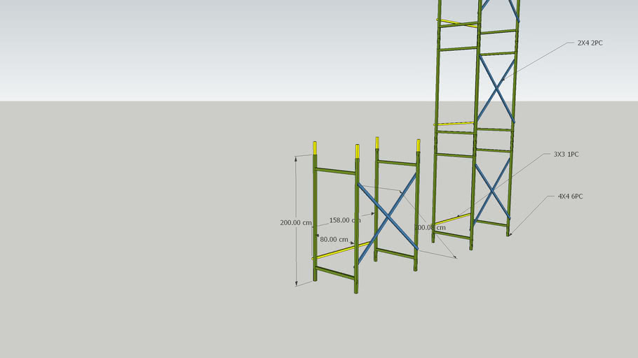 Scaffolding | 3D Warehouse